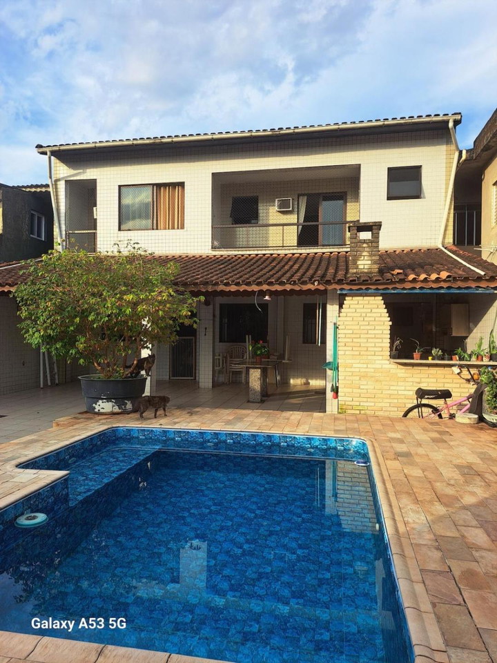 Casa Com Piscina, Ar Condicionado, Churrasqueira, Estacionamento, Pet Friendly - Praia Grande