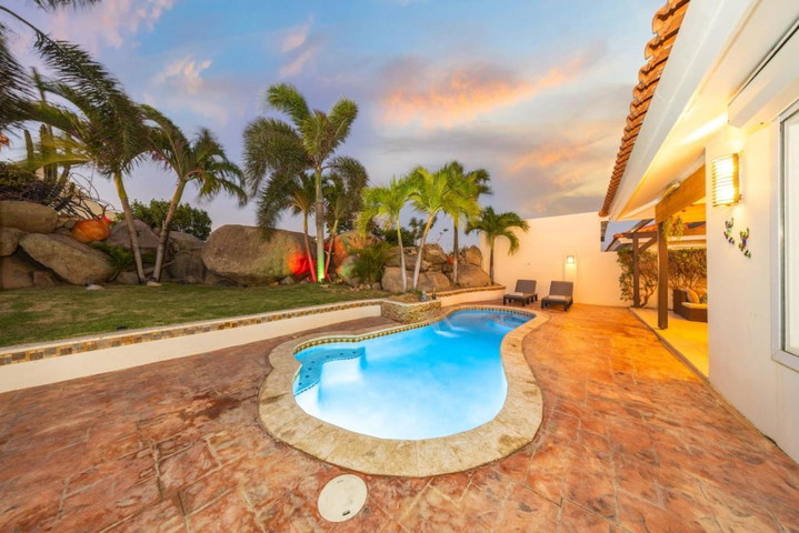 Aruba 3br Villa With Private Pool, Bbq And Free Parking - Aruba