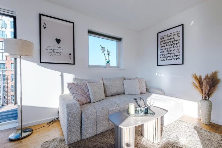 Stylish Mcr 1br Apt Etihad Coop Live Parking - Oldham