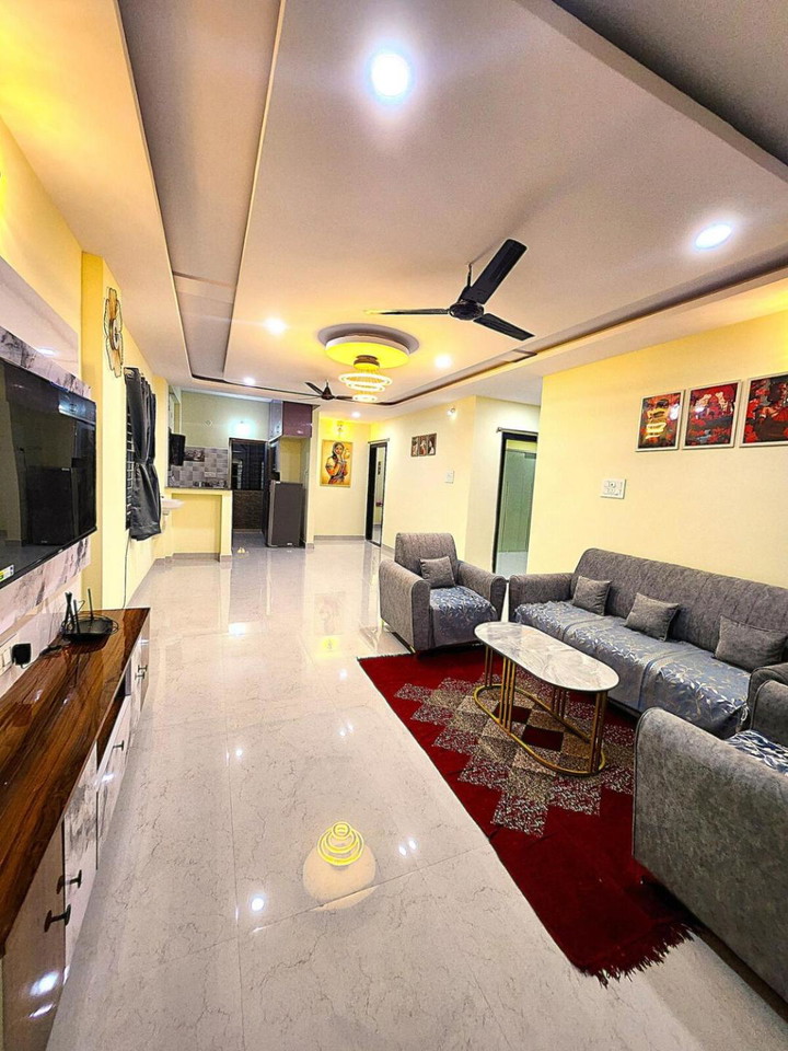 New Serene 3bhk In Peaceful Colony In Visalakshi Nagar - Visakhapatnam