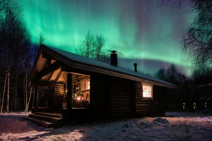 Arctic Lakeside Holiday Cottage Near Ivalo - Minna-carita's - Inari