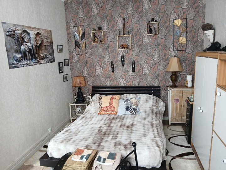 Chambre "Savane Prestige" Esprit Safari Chez Fred - Mayenne