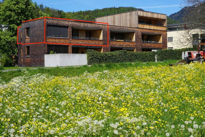 Terrassenwohnung In Prämierter Wohnanlage Nachhaltige Kühlung üBer Erdsonde Und Fussbodenkühlung - Dornbirn
