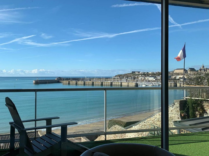 Un Balcon Sur La Mer, Acces Direct A La Plage - Granville