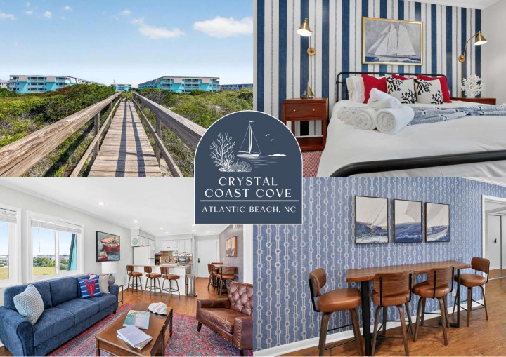 Beach Getaway W Pool & Private Balcony - Harkers Island, NC