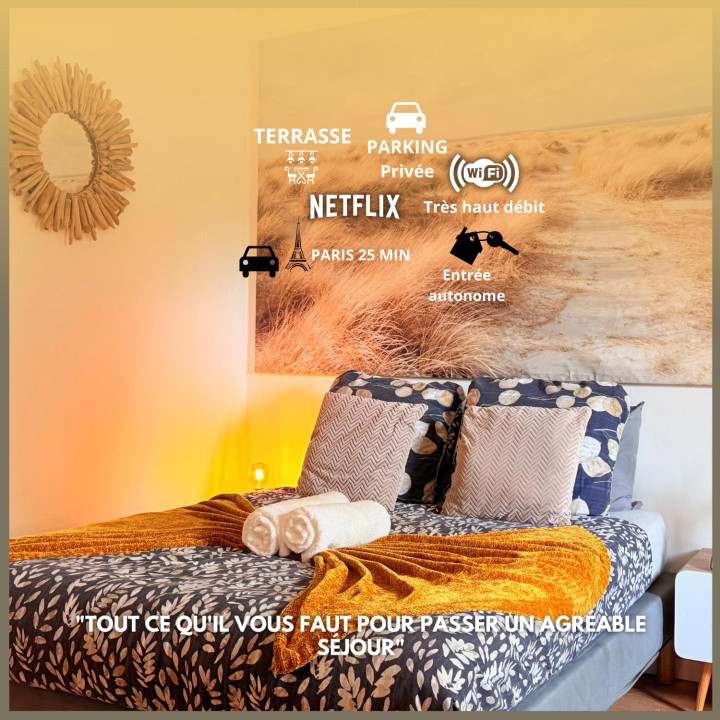 Les Dunes Studio Ideal Couple,solo,famille&pro - Gentilly