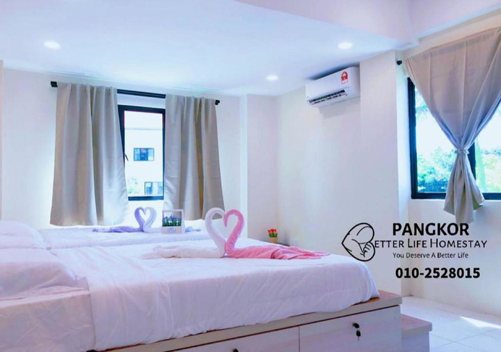 Pangkor Pasir Bogak Apartment 2rooms 2bathrooms Near Beach 6pax Free Wifi - Pangkor Island