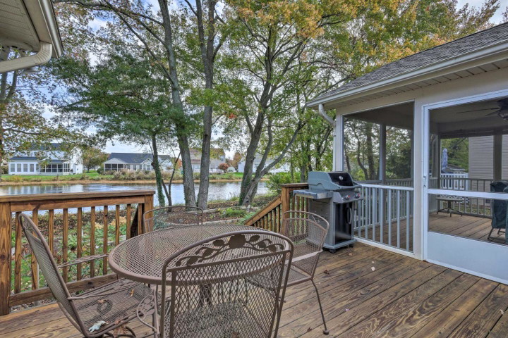 3 Mi To Coast: Pool & Serene Pond Views - Delaware