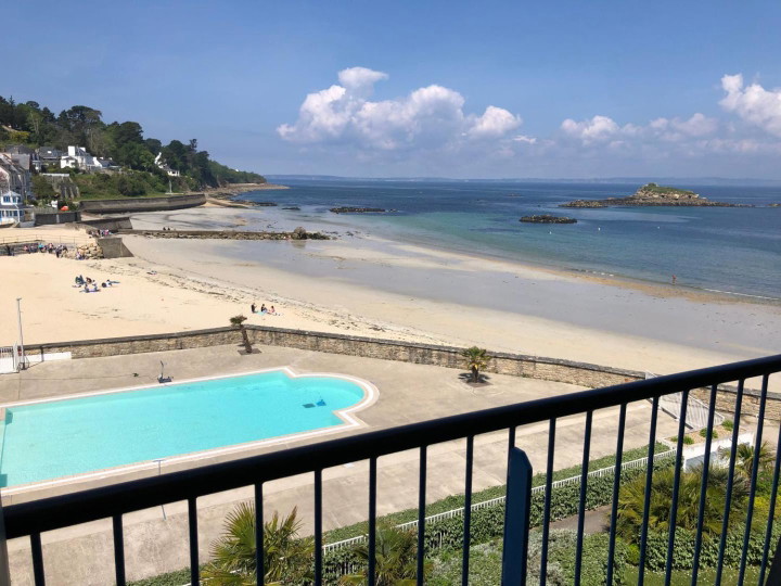Très Bel Appartement Vue Mer Avec Piscine - Bretagne