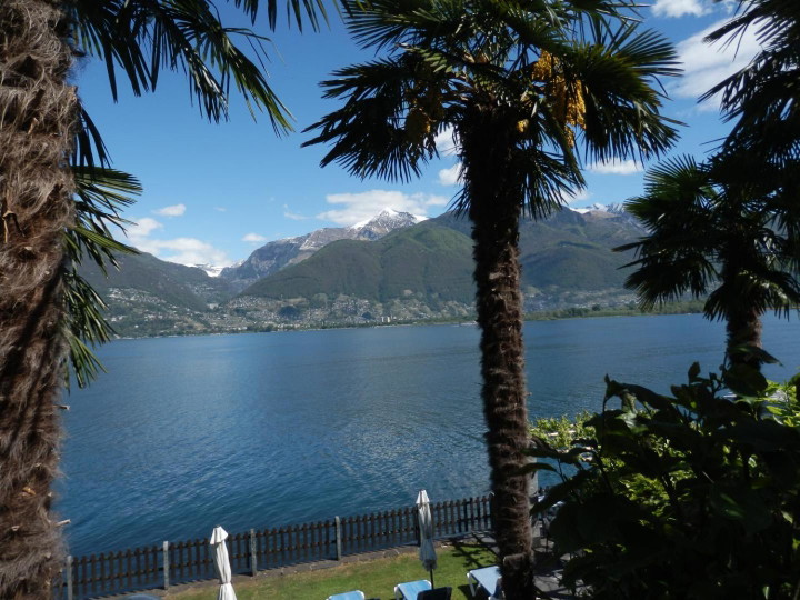 Luxeriöses Apartment 52 Viralago Mit Privatstrand - Schweiz