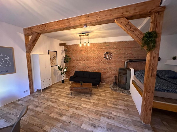 Wow Schicke Loftwohnung, Appartement Wifi, Minibar - Erfurt