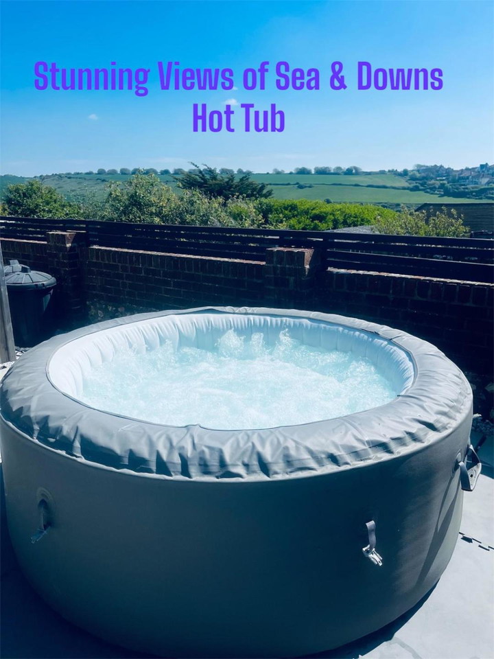 Studio Cabin Retreat With Hot Tub Sea And Downs Views In Seaford With Own Garden - シーフォード