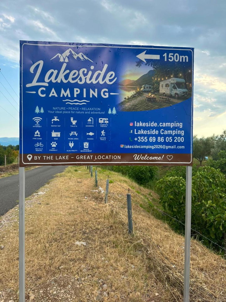 Lakeside Camping - Albanië