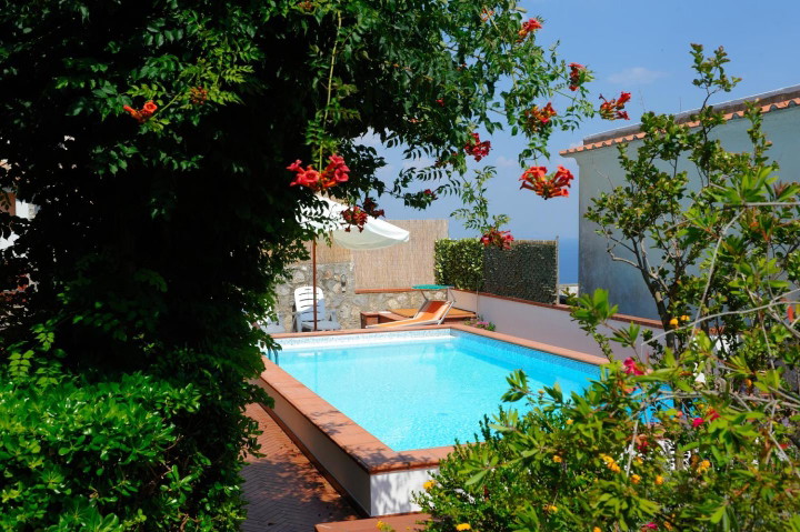 Villa Miramare, Piscina E Parcheggio A Conca Dei Marini - Amalfi