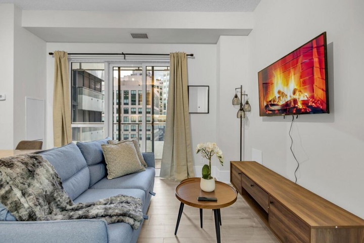 Staytoronto - Stylish 1br Retreat, Sleeps 4 - Downtown Core - Ontário