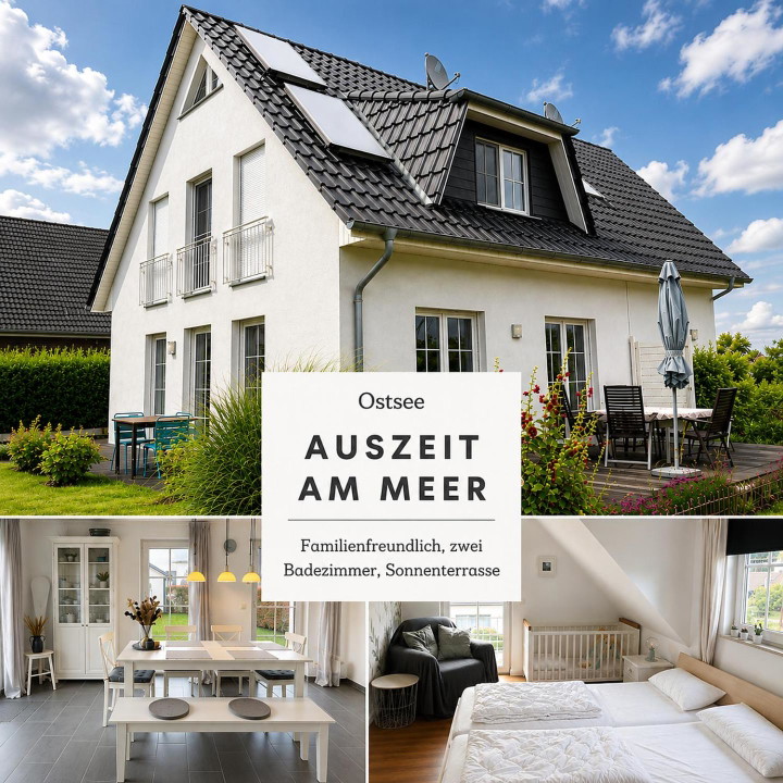 Auszeit Am Meer - Ostseenah & Sonnenterrasse - 2 Bäder - Wismar