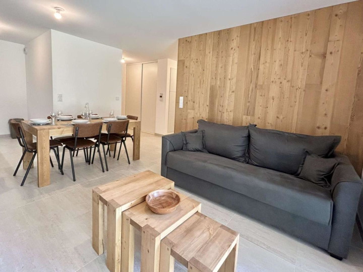 Appartement Neuf 3 Pièces Avec Terrasse Et Jardin, Proche Remontées Mécaniques, Parking Inclus - Combloux