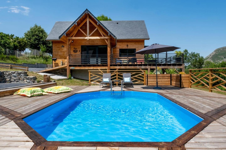 Chalet Neuf Pyrénéen 8 Pers - Proche Ski & Grands Sites - Lourdes