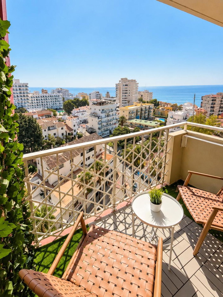 Cozy Jupiter Studio Sea Views & Year-round Pool - Benalmádena