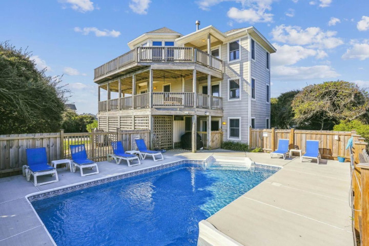 Make Way For Ducklings - Wild Duck Dunes, Ocean Views, 160 Yds To Beach, Saltwater Pool, Flex Stays - Duck, NC