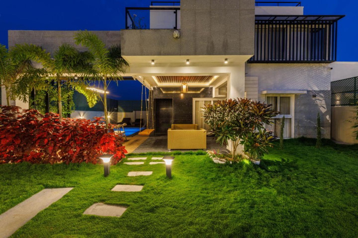 Sapphire Garden Villa Pool 1hr Koramangala Hsr - Hosur