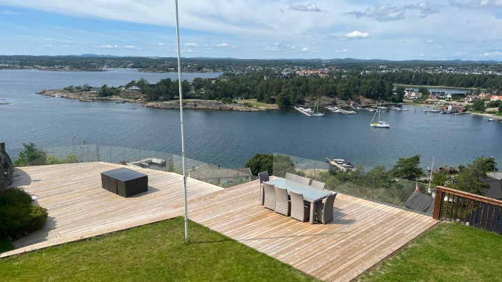 Funkis Villa Med Panorama Utsikt Sjekk Inn 24h - Norveç