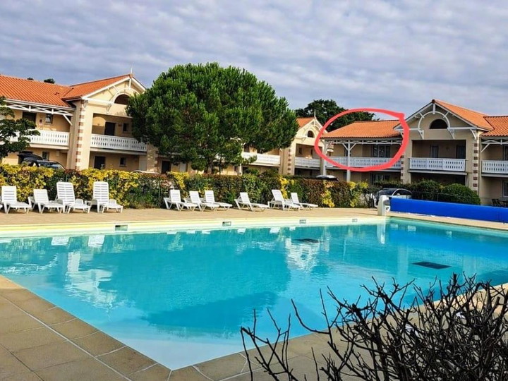 Appt T4 Résidence Le Cordouan 3 éToiles Côté Piscine - Soulac-sur-Mer