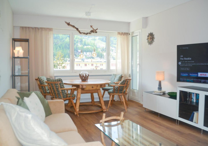 Swissme - Neu-seeblick-balkon-parkplatz-nahe Bergbahn - Sankt Moritz