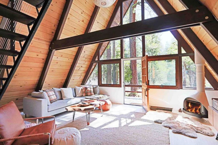 Mid Century Modern Cabin - The Tahoe A-frame - Tahoe City, CA