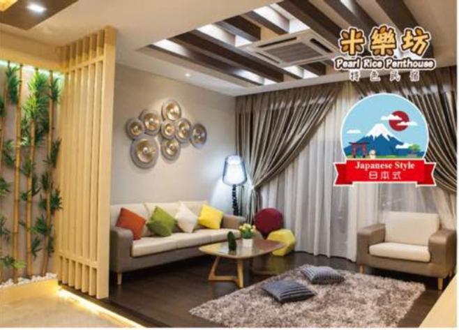 Sekinchan Theme Design Penthouse 16-30ppax 主题顶层公寓民宿 - Sekinchan