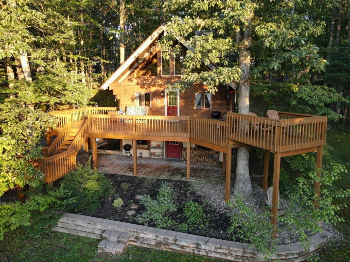 The Outlook - Pet Friendly, Grill, Wifi, View, Fire Pit, Deck, Family Friendly, Foosball, Game Room, King Bed, Fireplace - 西維吉尼亞