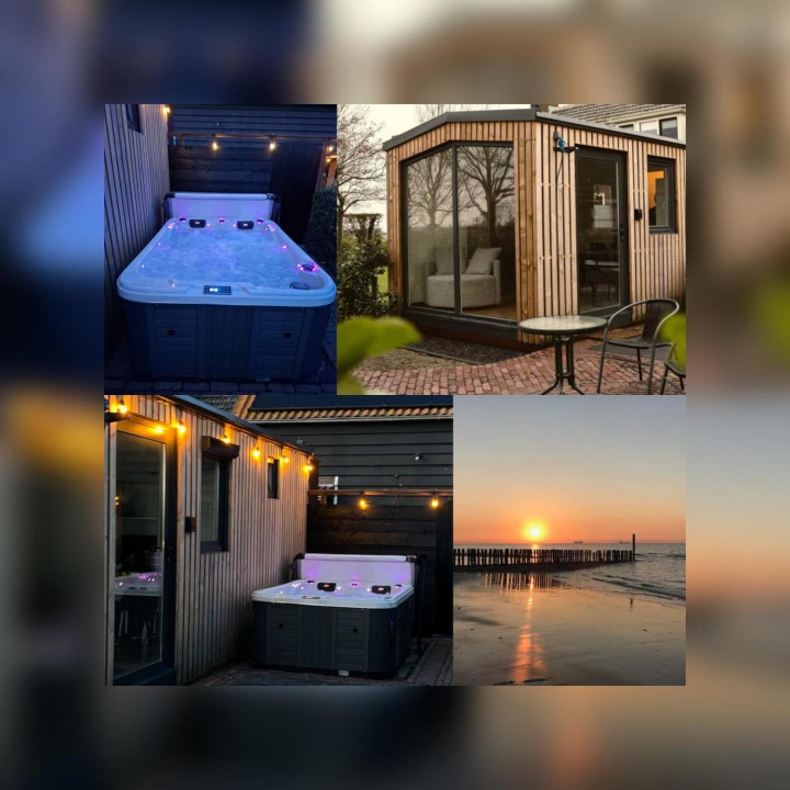 Luxe Tiny House Incl Jacuzzi En Strandhuisje In Zomerseizoen - Zoutelande
