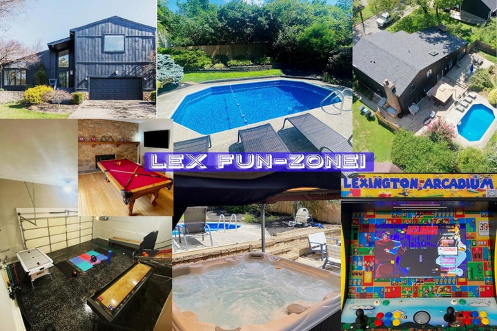 Centrally Located Lexington Fun-zone! Pool! Hottub! Game Room! Keeneland And Uk Campus Close By! Pets Allowed For Fee! - Lexington, KY