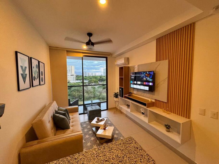 Apartamento Celeste A Pasos Del Mar Y Aeropuerto - Colombia