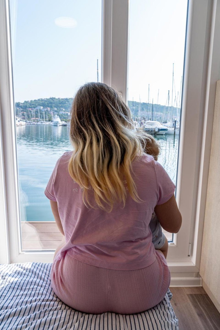 Sirena Lux Seahouse In Marina Portorož, Beachfront With Terrace And Jacuzzi - Portorož