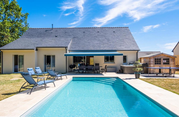 Gîte La Seigneurie -Piscine & Spa - Saumur
