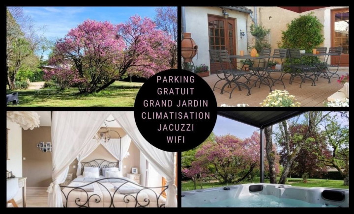 B&b Des Histoires D'anges - Côté Jardin - Accueil Vélo - Tournus