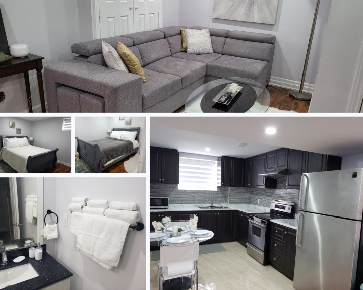 Luxurious Apt 2brs-1ba Spacious Modern, With Free Parking - Caledon, ON, Canada