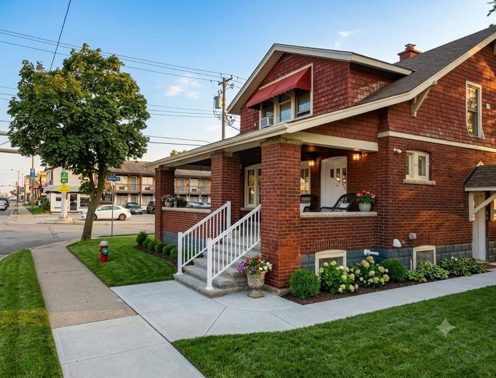House In Niagara Falls, Close To Clifton Hill, Casino And Horseshoe Falls And With Kitchen For 6 Guest - Welland