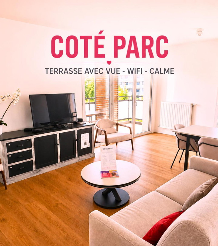 Côté Parc, Appart Design Avec Terrasse - La Confluence - Lyon