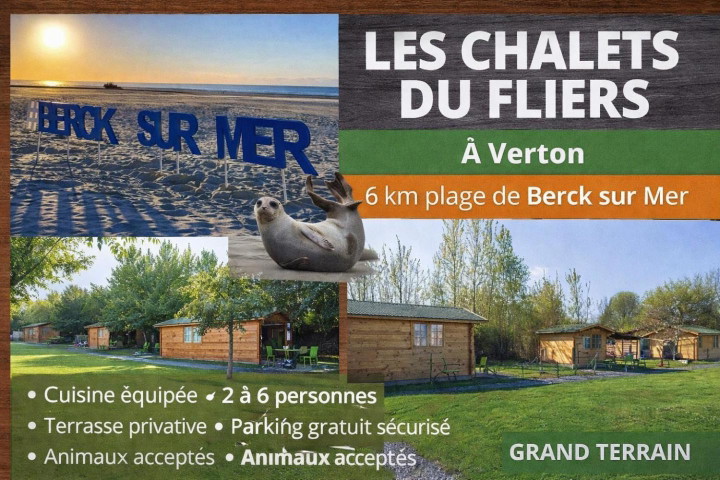 Gîte Les Chalets Du Fliers à Verton Meublés De Tourisme Classés 2 éToiles - Montreuil
