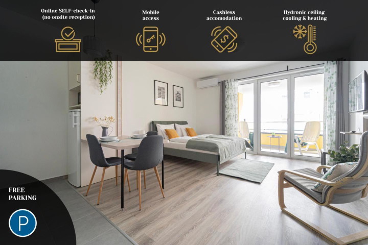 Westside Garden Apartments By Firsthost - Budapest