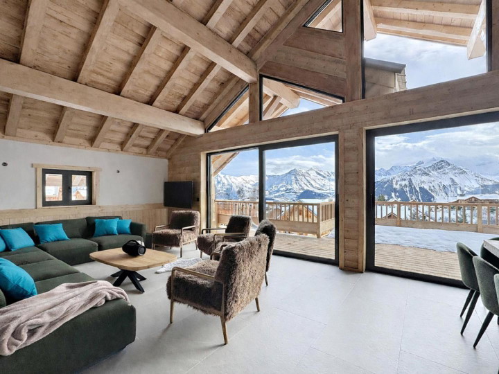 Chalet Ski Aux Pieds Vue Panoramique - 14 Pers. - Saint-Jean-d'Arves