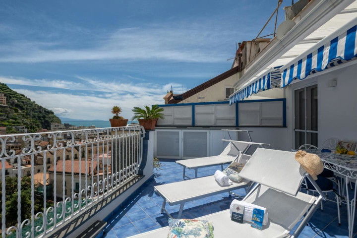 Grecale - Stunning Sea-view Apartment With Patio, Up To 5 Guests - Maiori