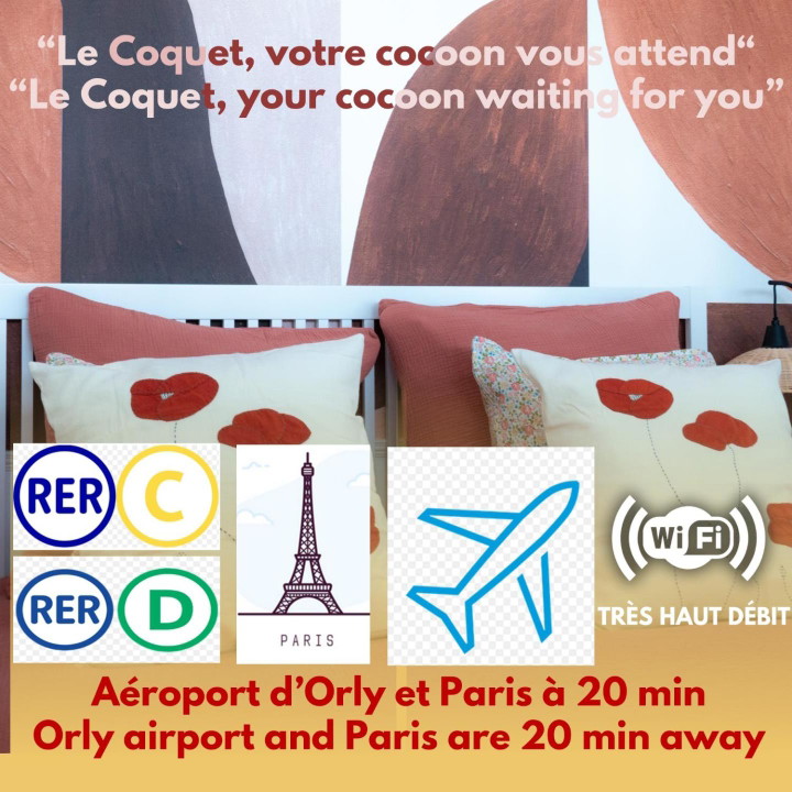 Le Coquet à 20min De Paris Et De L'aéroport D'orly - Athis-Mons