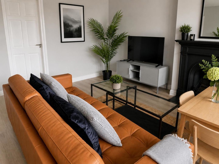 Modern And Spacious Apt6 - Sleeps 6 - Free Parking - Galway