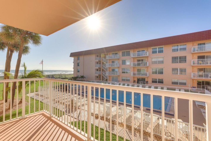 Central Cocoa Beach Condo W/ View, Steps To Beach! - Cocoa Beach, FL