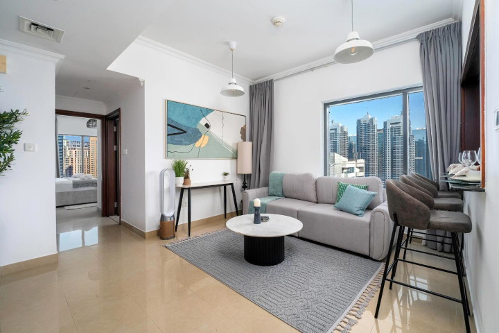 Moderne 1br With A Lovely Marina View - Verenigde Arabische Emiraten