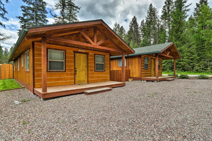 Hungry Horse Cabin: Deck, Fire Pit, Near Glacier! - Montana