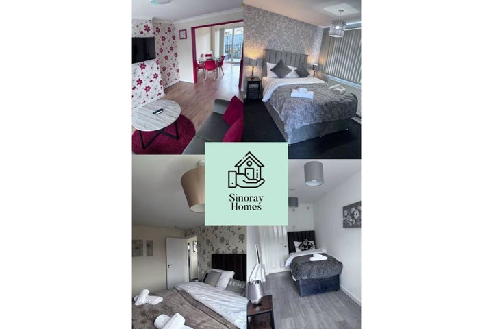 Luxury Home In Luton - Near L&d Hospital - Free Netflix & Wifi- Free Parking - London Luton Airport (LTN)